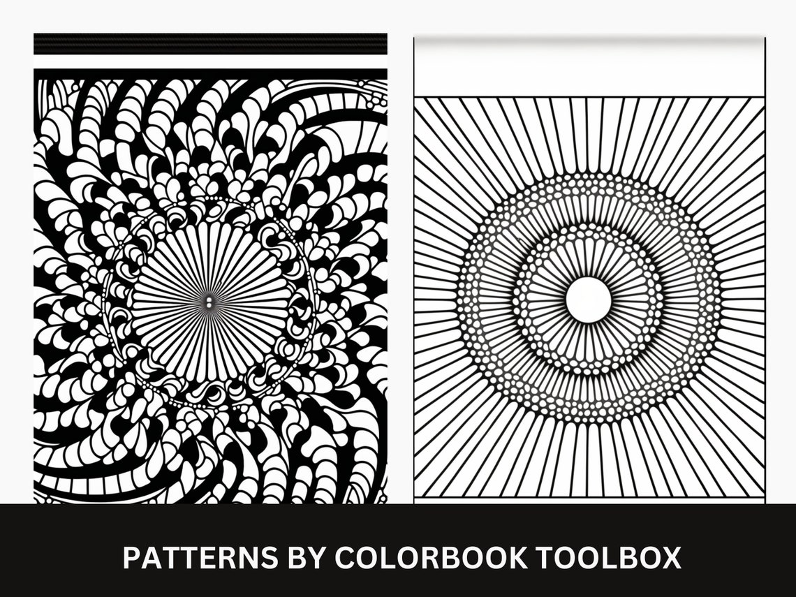 Pattern Coloring Pages: 50 Pattern Adult Coloring Books by Colorbook ...