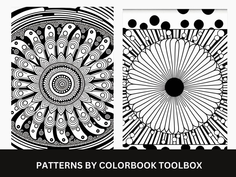 Pattern Coloring Pages: 50 Pattern Adult Coloring Books by Colorbook ...