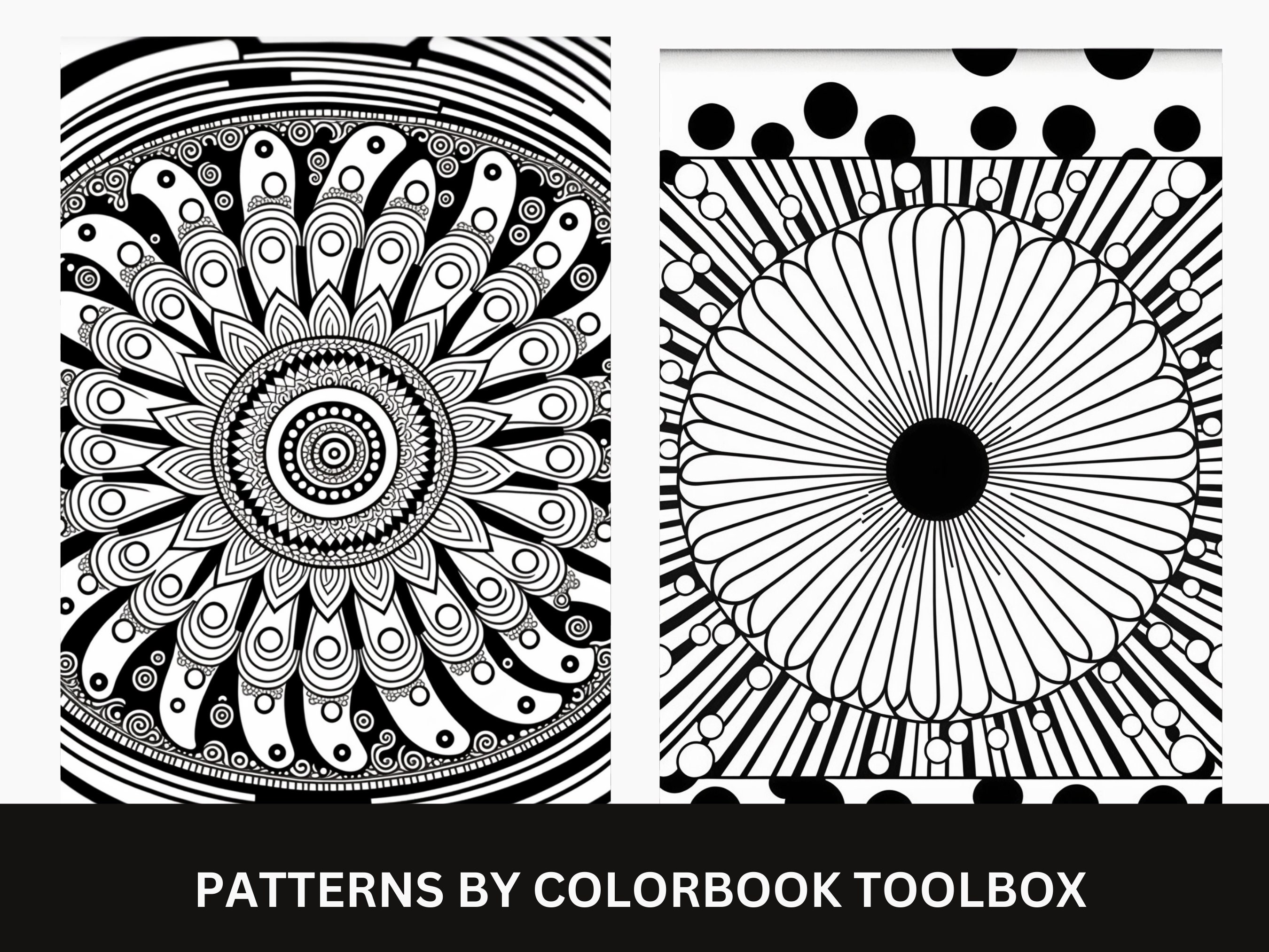 Pattern Coloring Pages: 50 Pattern Adult Coloring Books by Colorbook ...