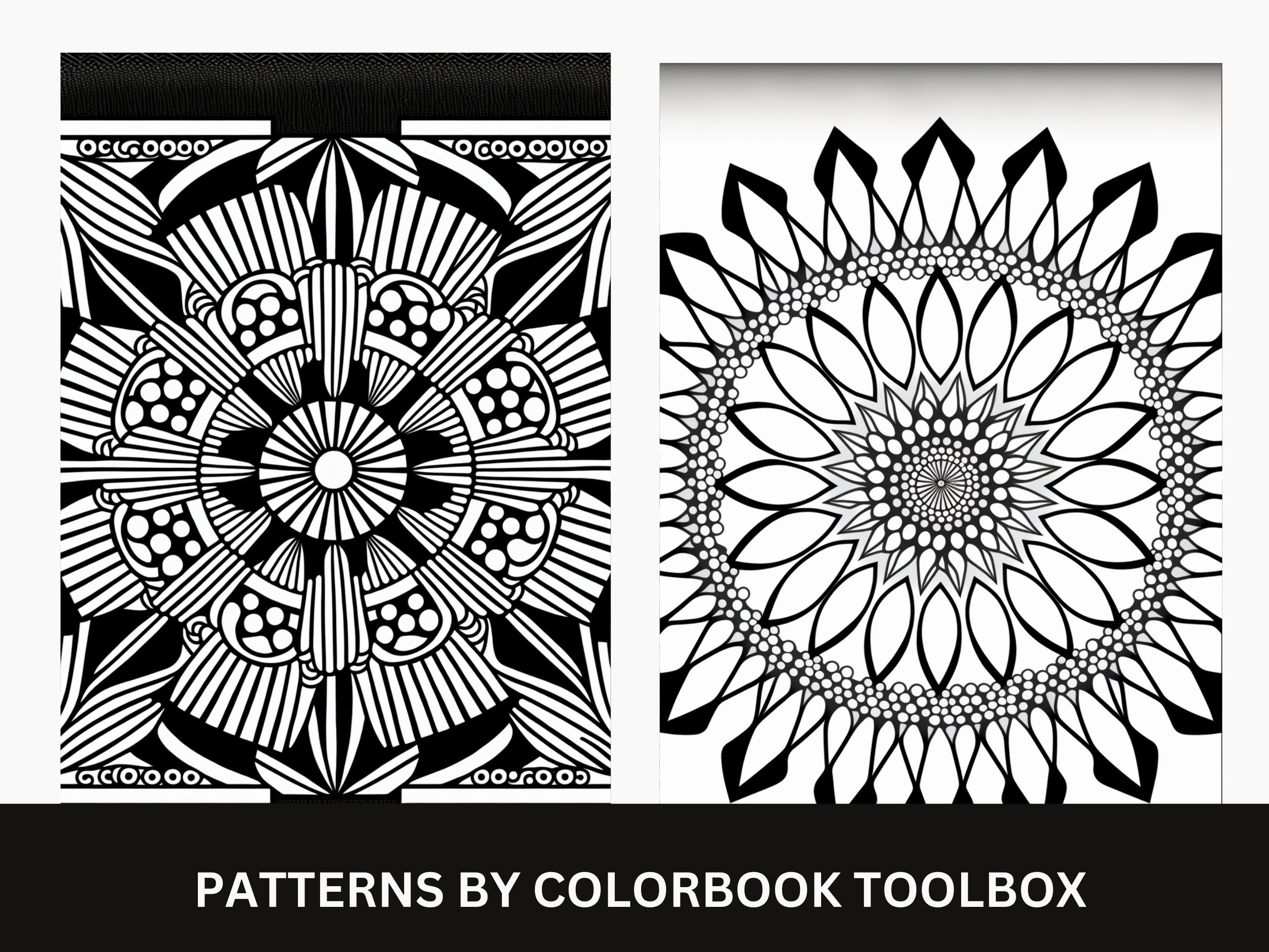 Pattern Coloring Pages: 50 Pattern Adult Coloring Books by Colorbook ...