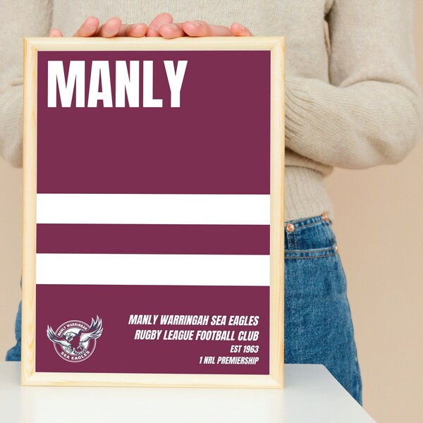 Manly Print - Etsy