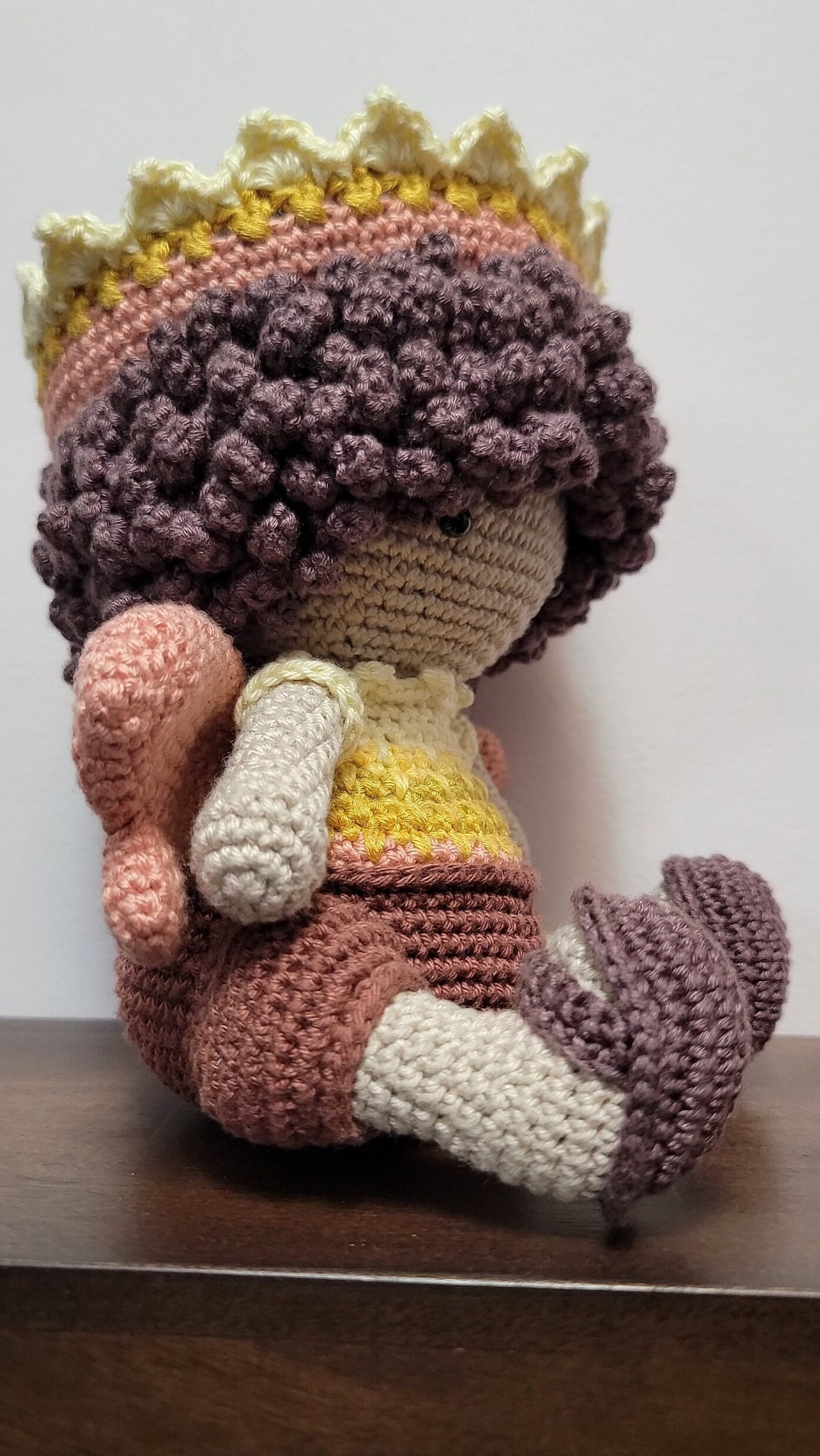 Blaze the Sun Fairy Amigurumi Crochet Toy Doll Nursery Decoration ...