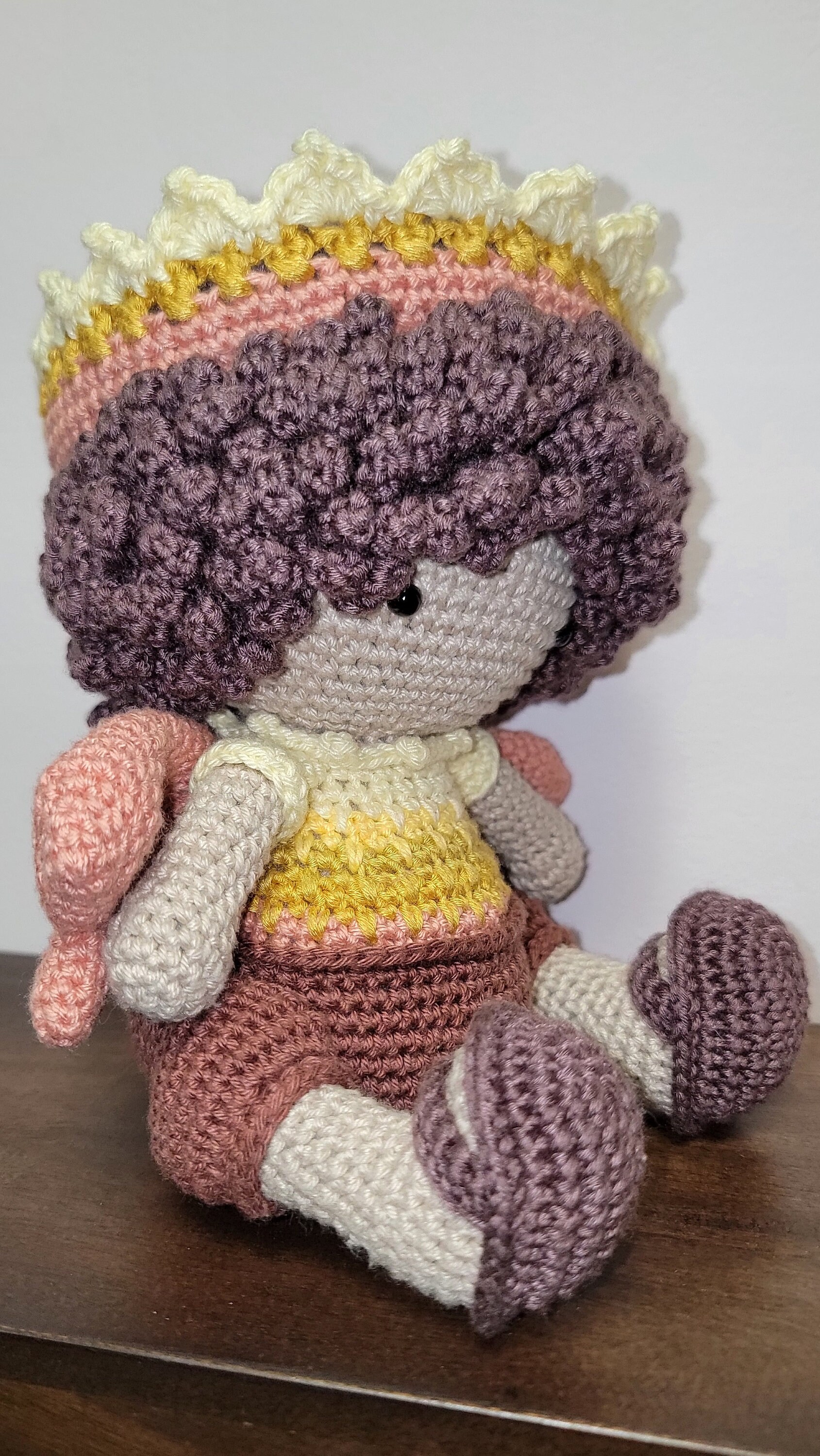Blaze the Sun Fairy Amigurumi Crochet Toy Doll Nursery Decoration ...