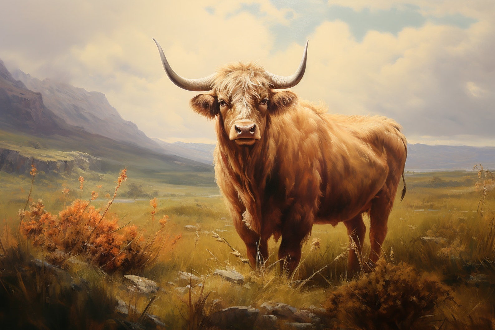 Echoes of the Wild: 'lone Bison' in Homage to Rosa Bonheur - Etsy