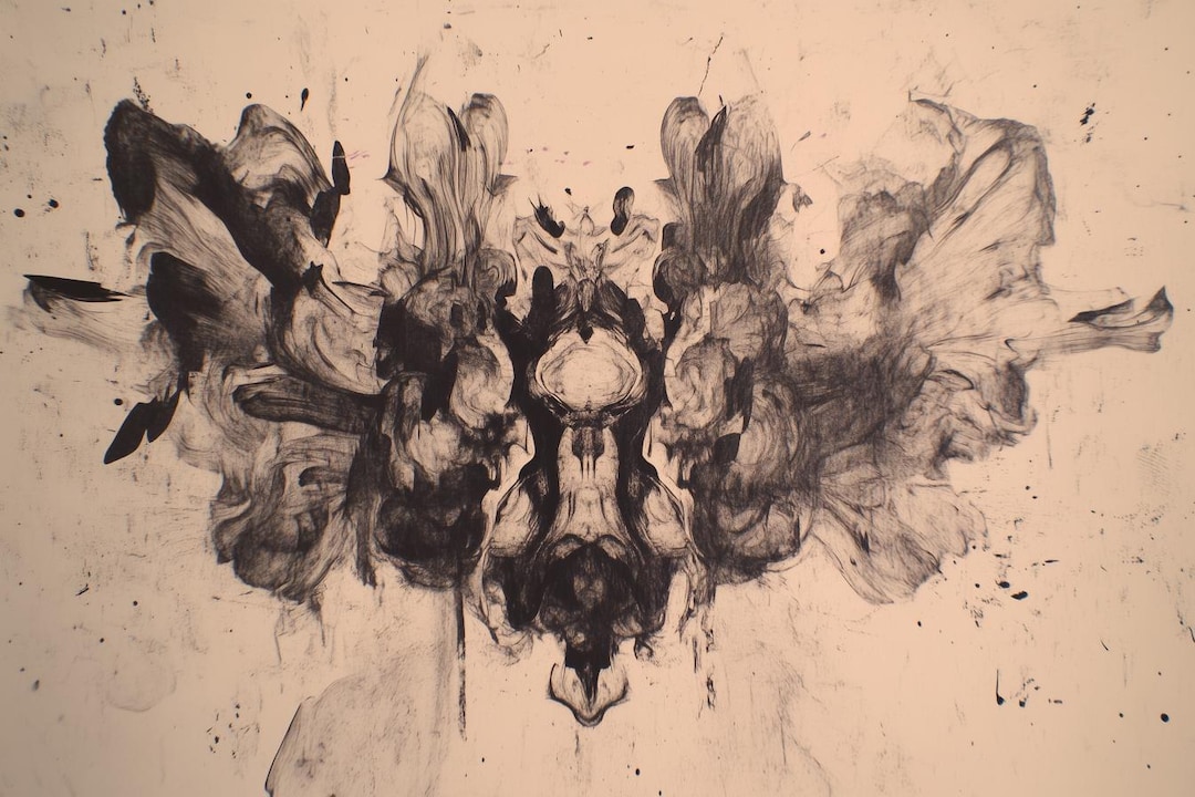 Abstract Black Ink Canvas Print Inspired by Pollock | Unique Wall Art ...