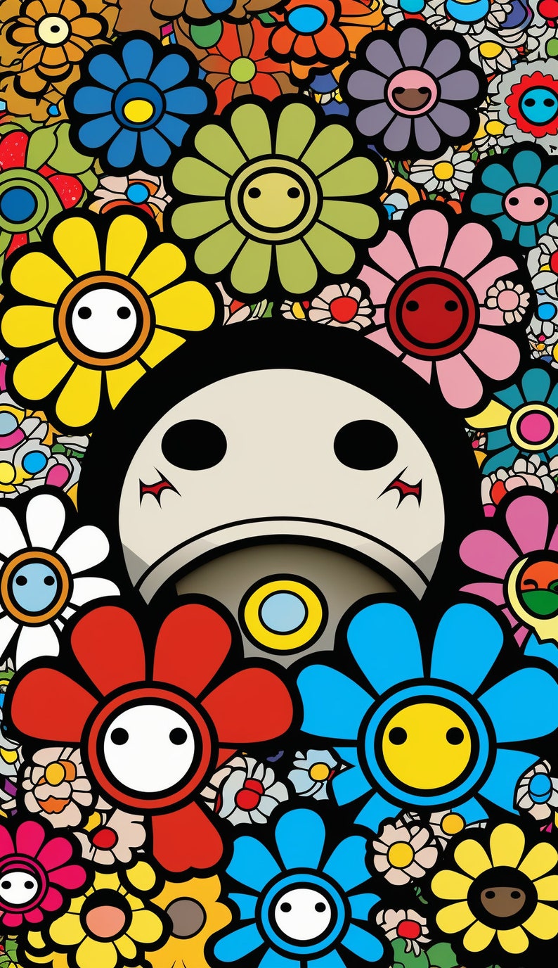 Takashi Murakami ISO, Original Art, Custom Canvas or Digital Print ...