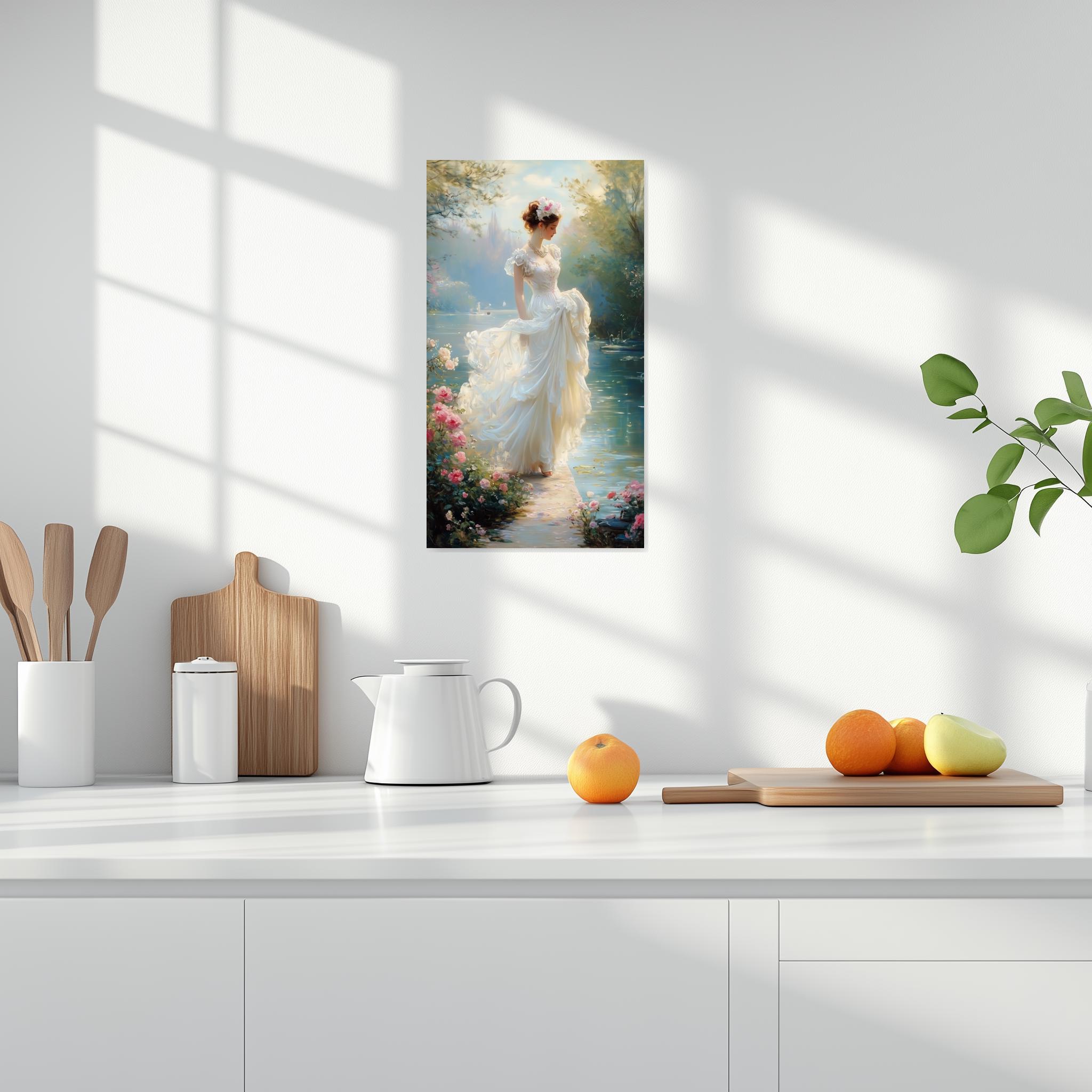 Romantic Floral Canvas Print Inspired by Impressionist Art Perfect for ...