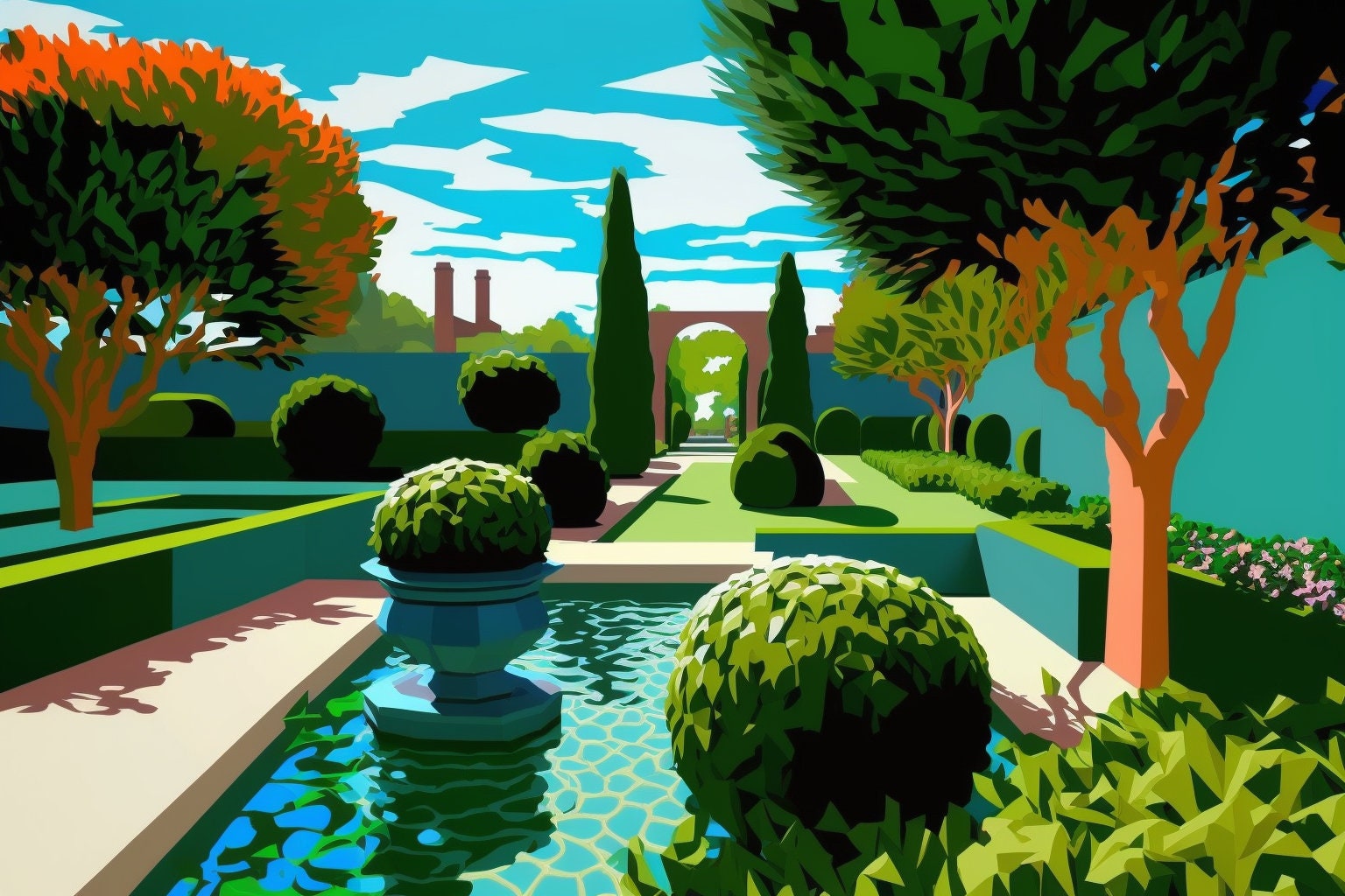 David Hockney ISO Digital Print Custom Art Original - Etsy