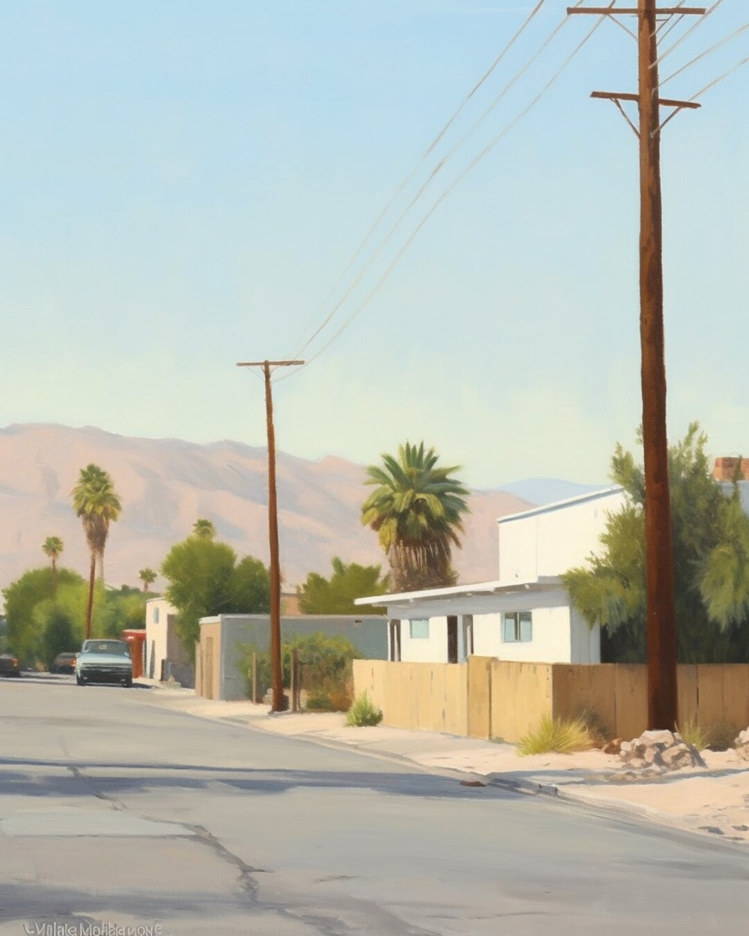 Dusty Street in Arizona: an Ode to Robert Bechtle's Photorealism ...