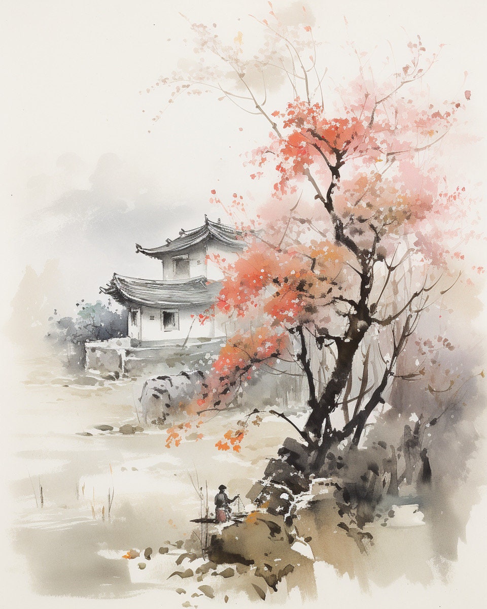 Abstract Style of Cui Ruzhuo: Hidden Sanctuary Featured in Minimalist ...