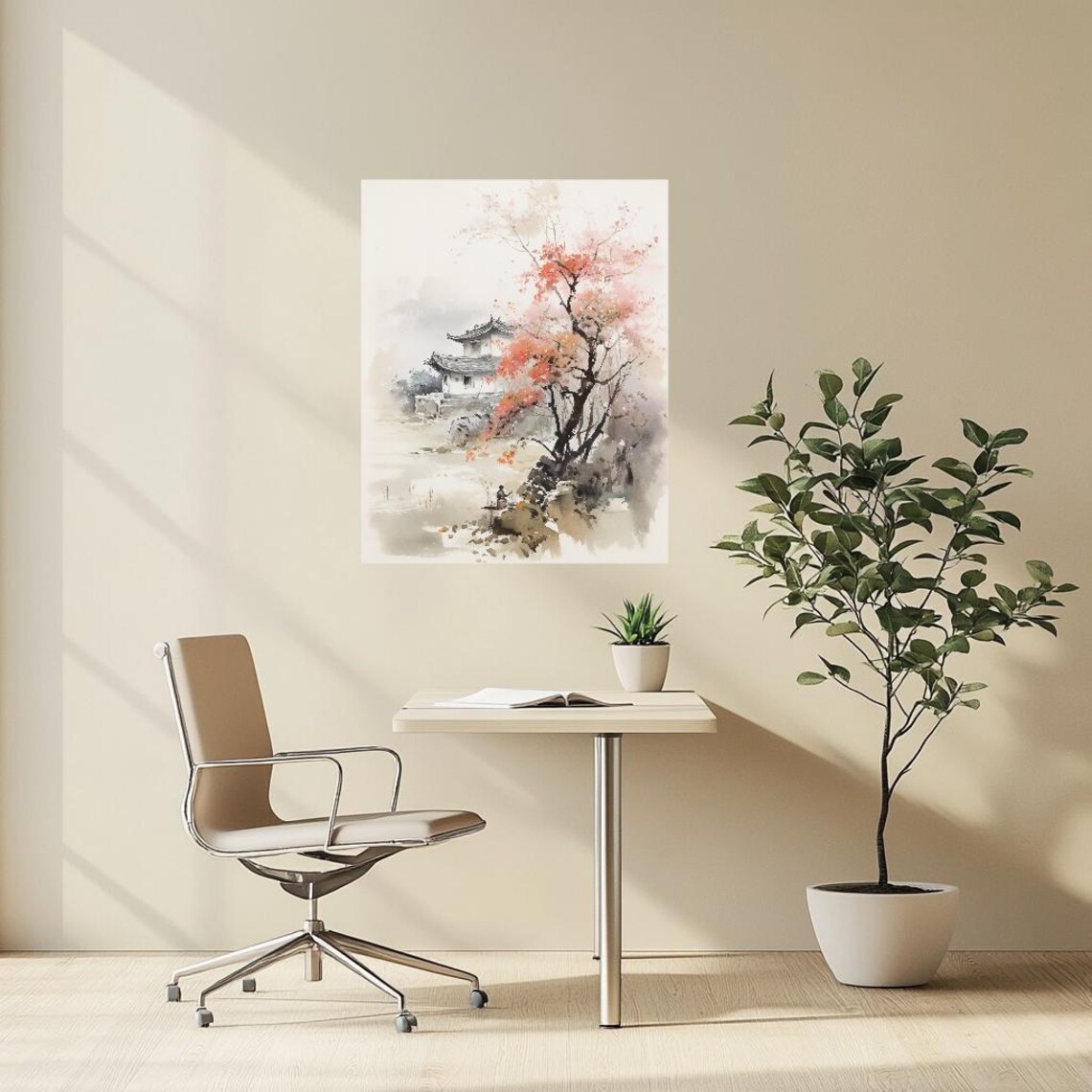 Abstract Style of Cui Ruzhuo: Hidden Sanctuary Featured in Minimalist ...