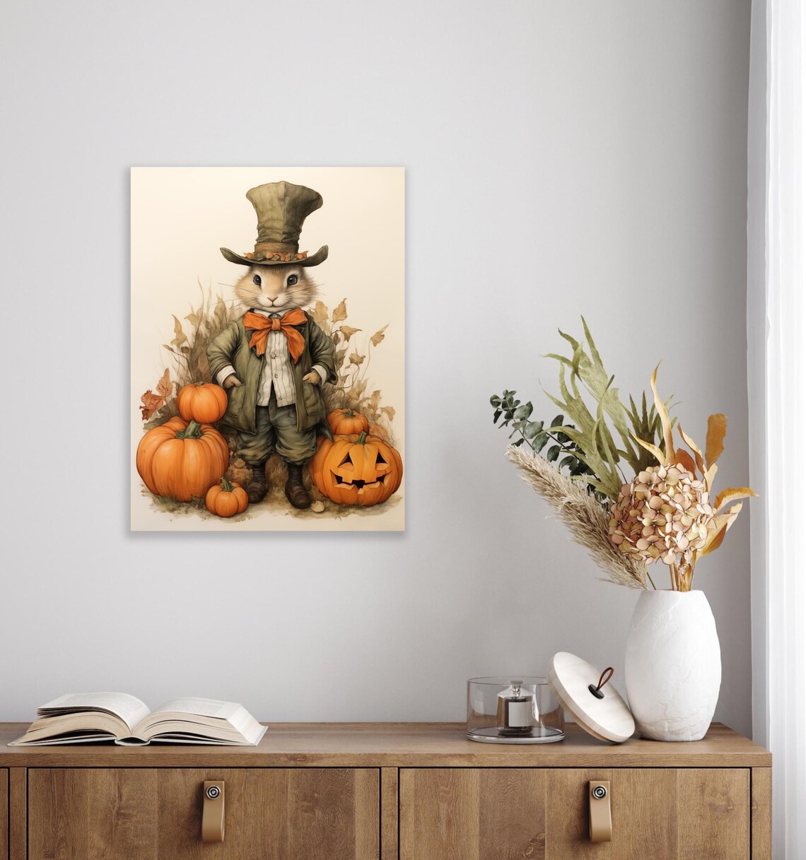 Charming Beatrix Potter Peter Rabbit Watercolor Art Print | Fall ...