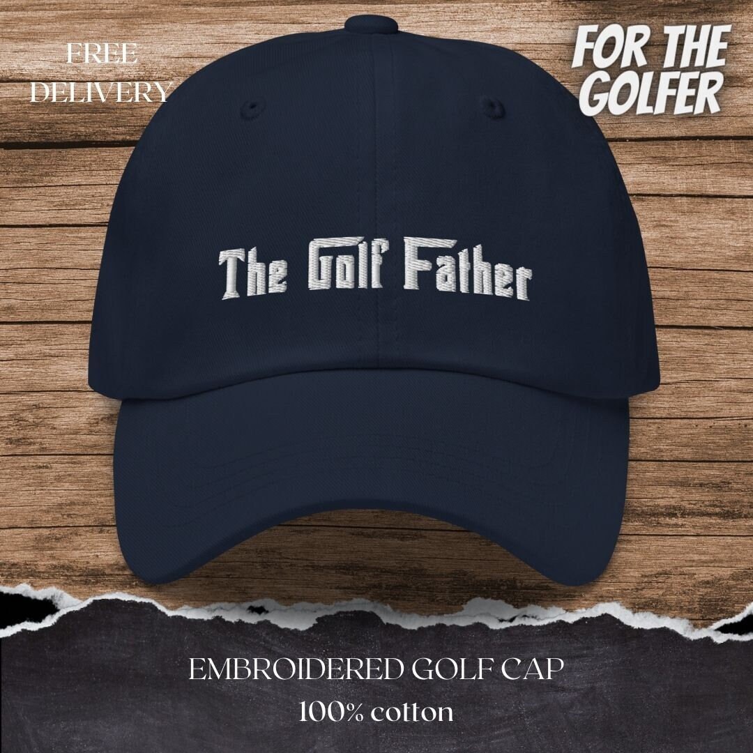 The Golf Father Golf Cap for Men and Women in 100% Cotton - Etsy