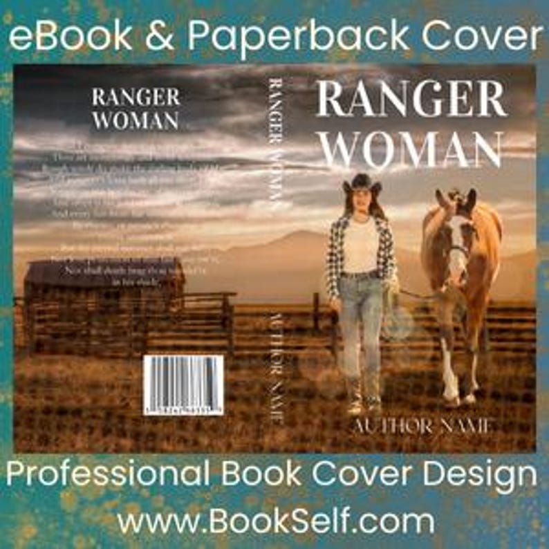 Premade Book Cover, Ready Made, Book Cover, Fiction, Ranch, Farm ...