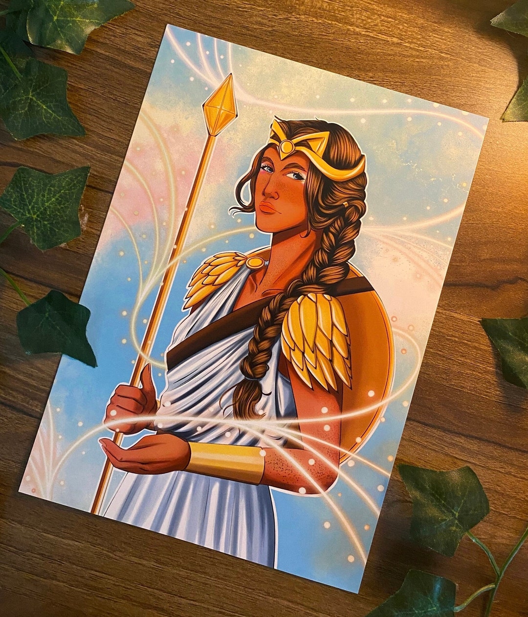 Athena the Goddess of Wisdom, War and Crafts - Etsy