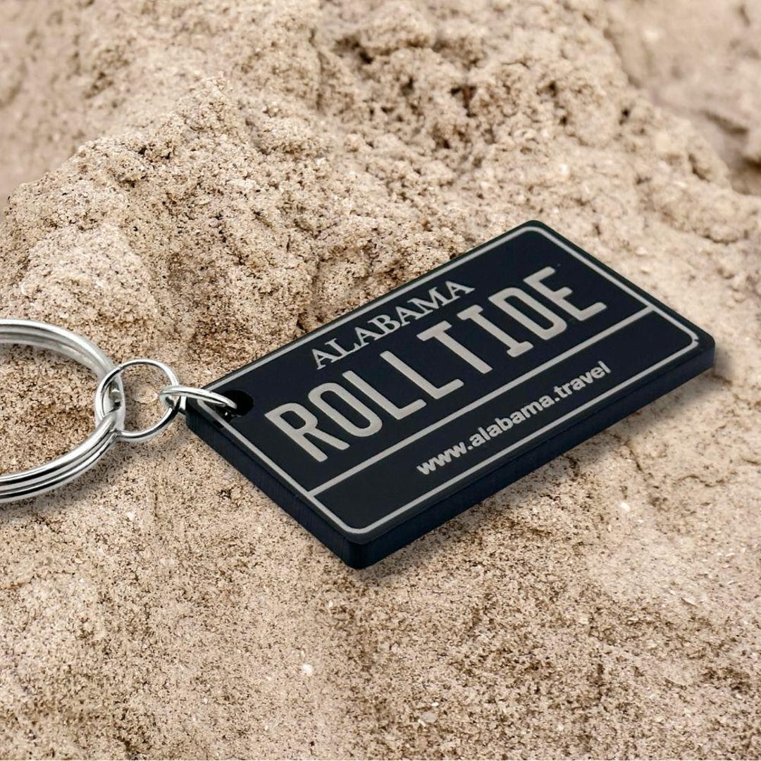 Alabama State License Plate Keychain New Car Gift Keyring, New Car Gift ...