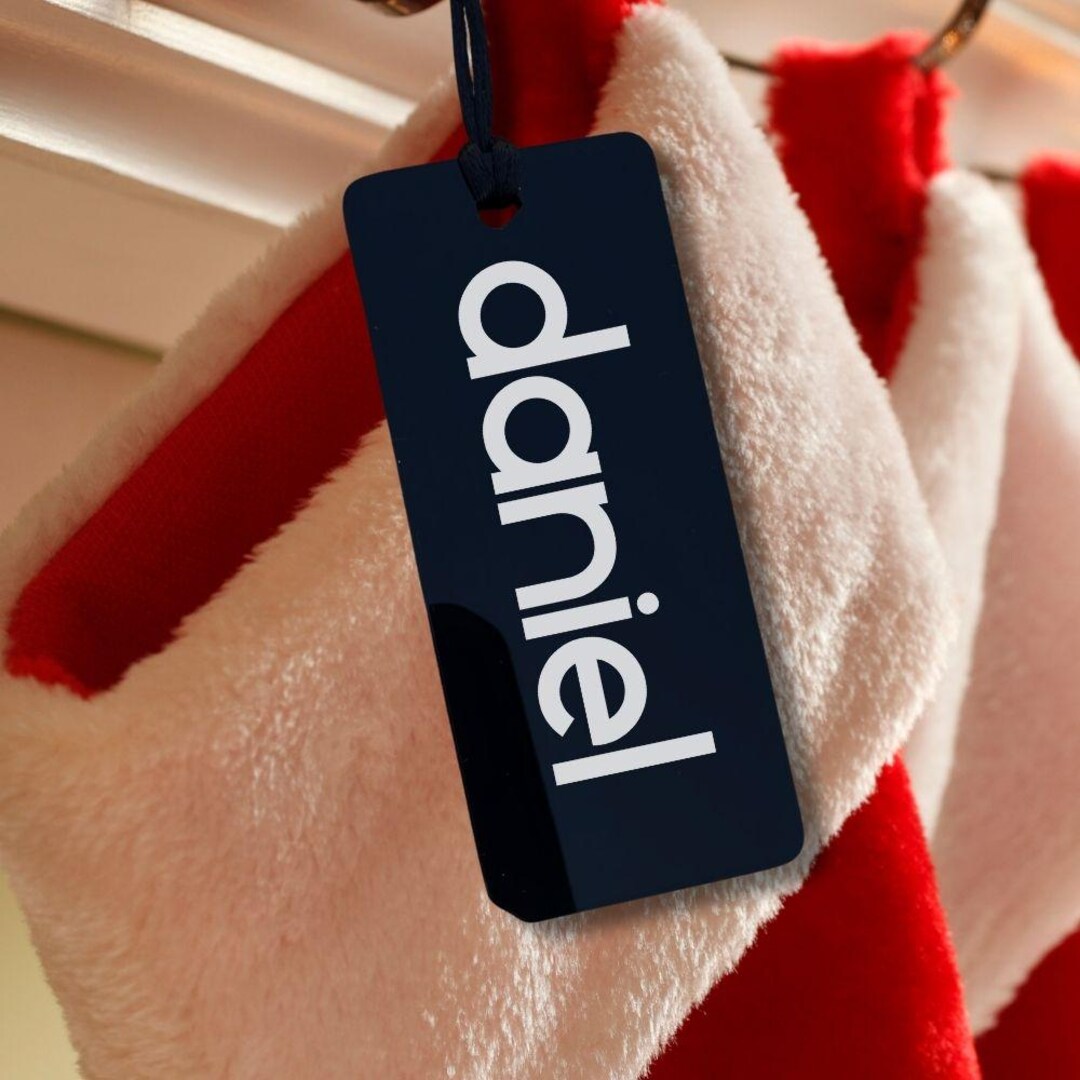 Custom Acrylic Gift Tags | Personalized Holiday Gifts, Permanent Gift ...