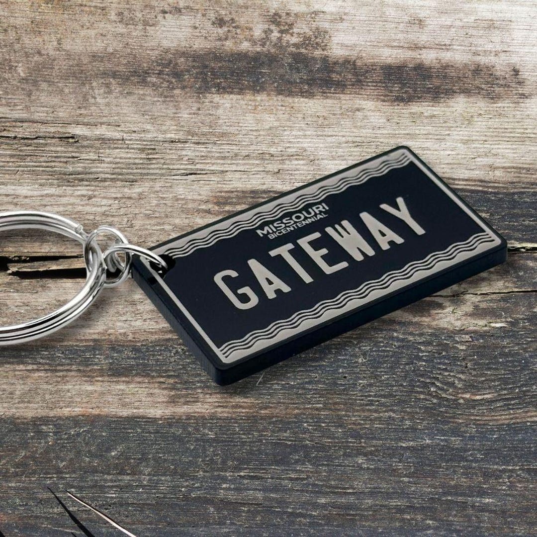 Missouri State License Plate Keychain New Car Gift Keyring, New Car ...