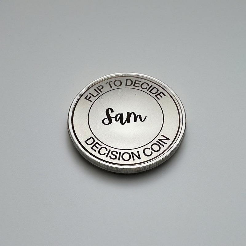 Name Deciding Coins - Etsy