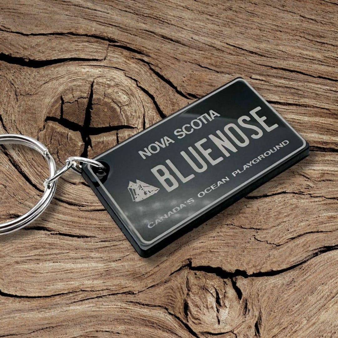 Canada Nova Scotia Vehicle License Plate Keychains, Customizable ...