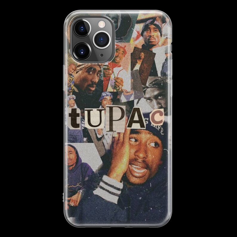 Tupac 2pac Merch Rapper Rap Phone Case Art Aesthetic Music iPhone 15 14 ...