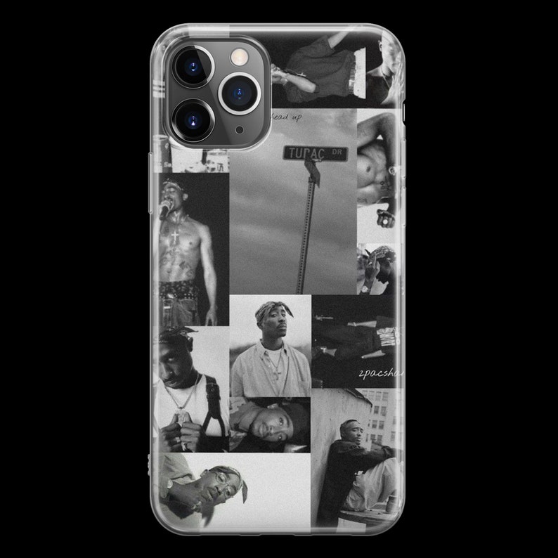 Tupac 2pac Merch Rapper Rap Phone Case Art Aesthetic Music iPhone 15 14 ...