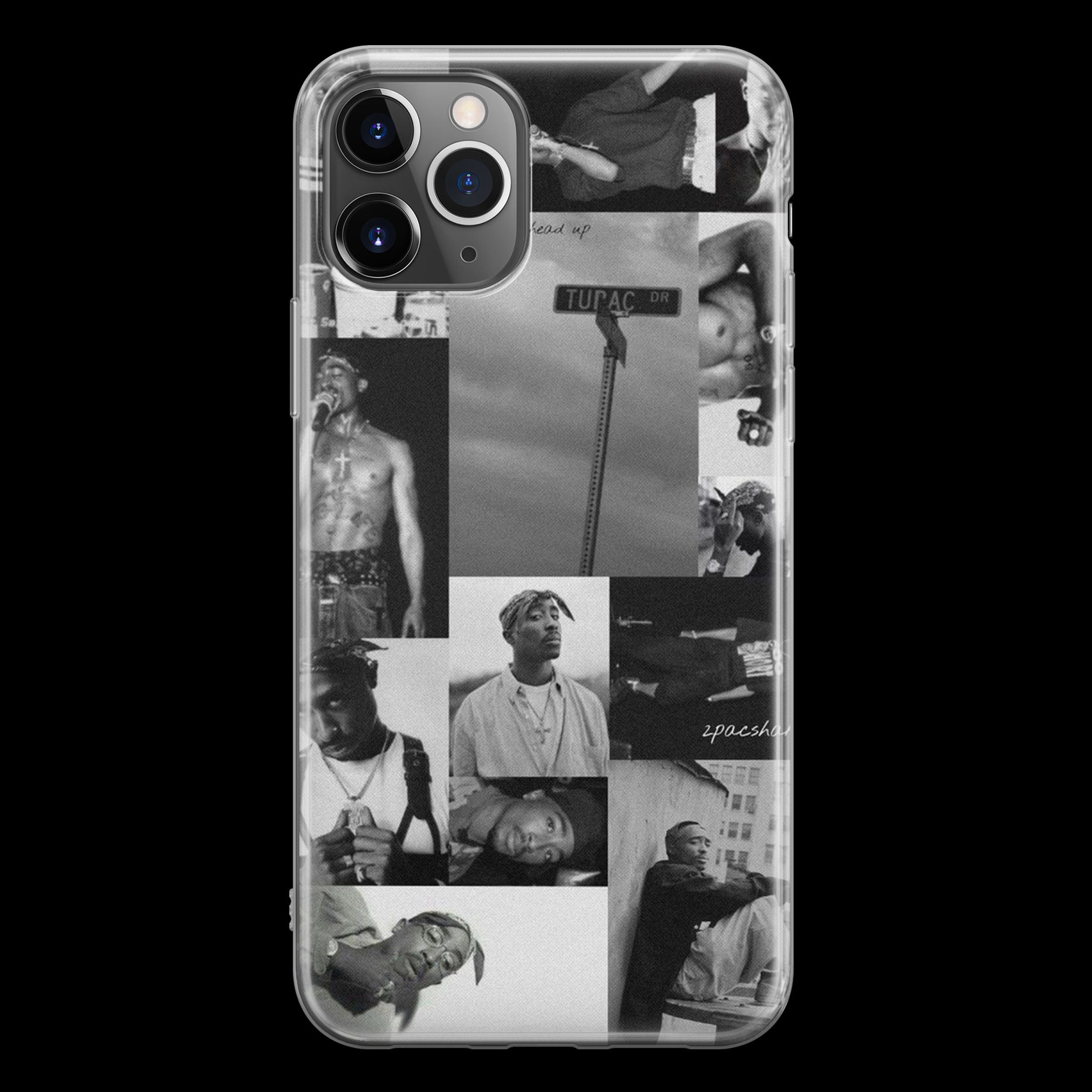 Tupac 2pac Merch Rapper Rap Phone Case Art Aesthetic Music iPhone 15 14 ...