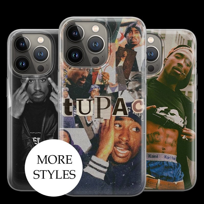 Tupac 2pac Merch Rapper Rap Phone Case Art Aesthetic Music iPhone 15 14 ...