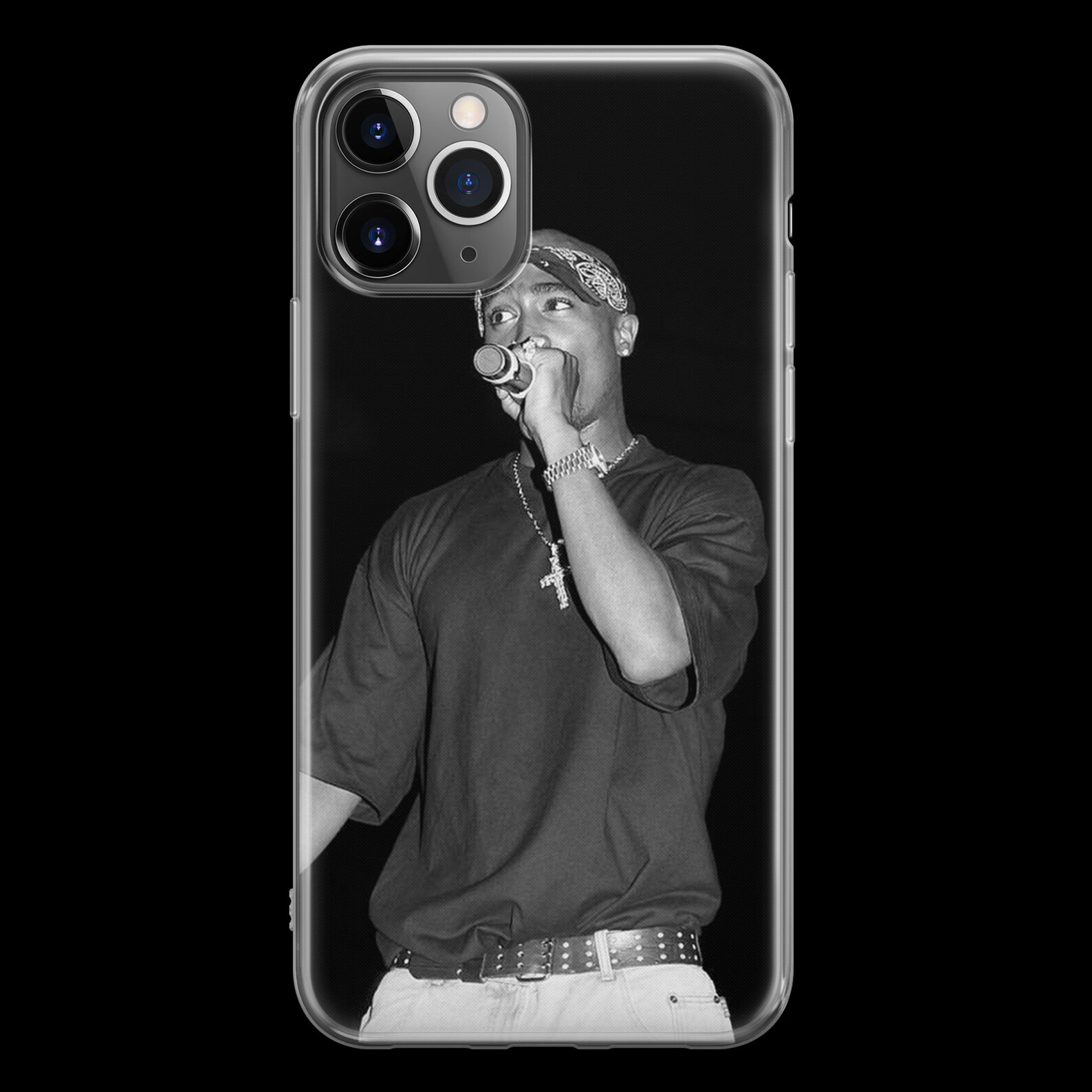 Tupac 2pac Merch Rapper Rap Phone Case Art Aesthetic Music iPhone 15 14 ...