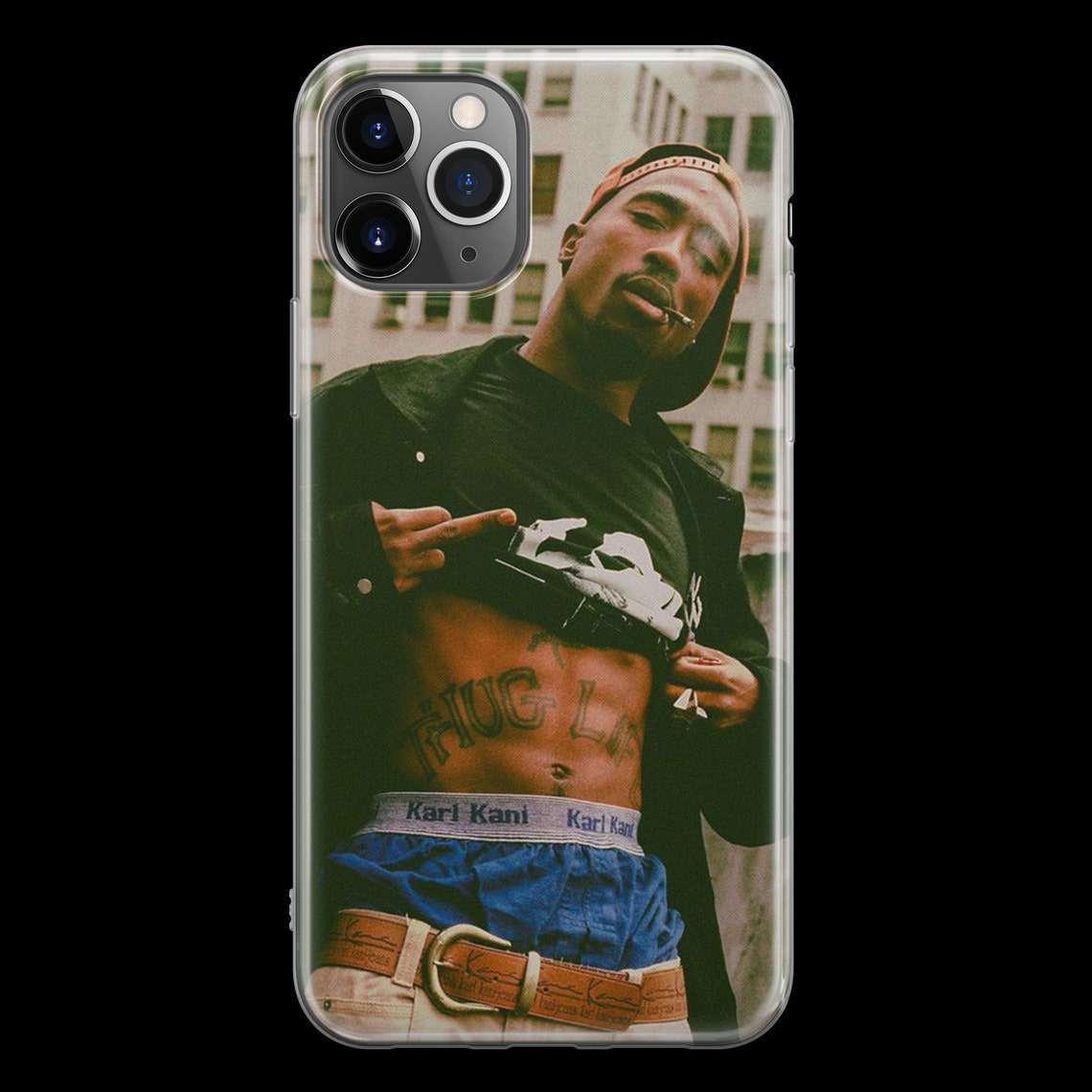Tupac 2pac Merch Rapper Rap Phone Case Art Aesthetic Music iPhone 15 14 ...