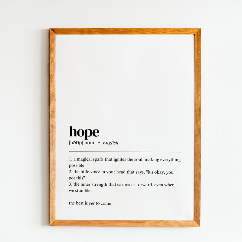 Hope - Etsy UK