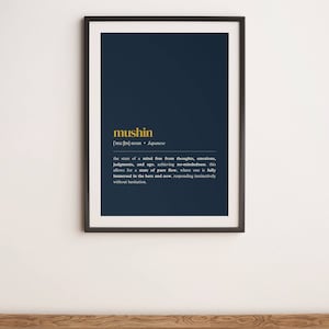 Japanese Definition Prints | Bundle #2 | Set of 4 Prints | Japanese Art ...
