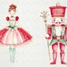 Nutcracker Watercolor Clipart Set | Christmas & Ballet Graphics ...