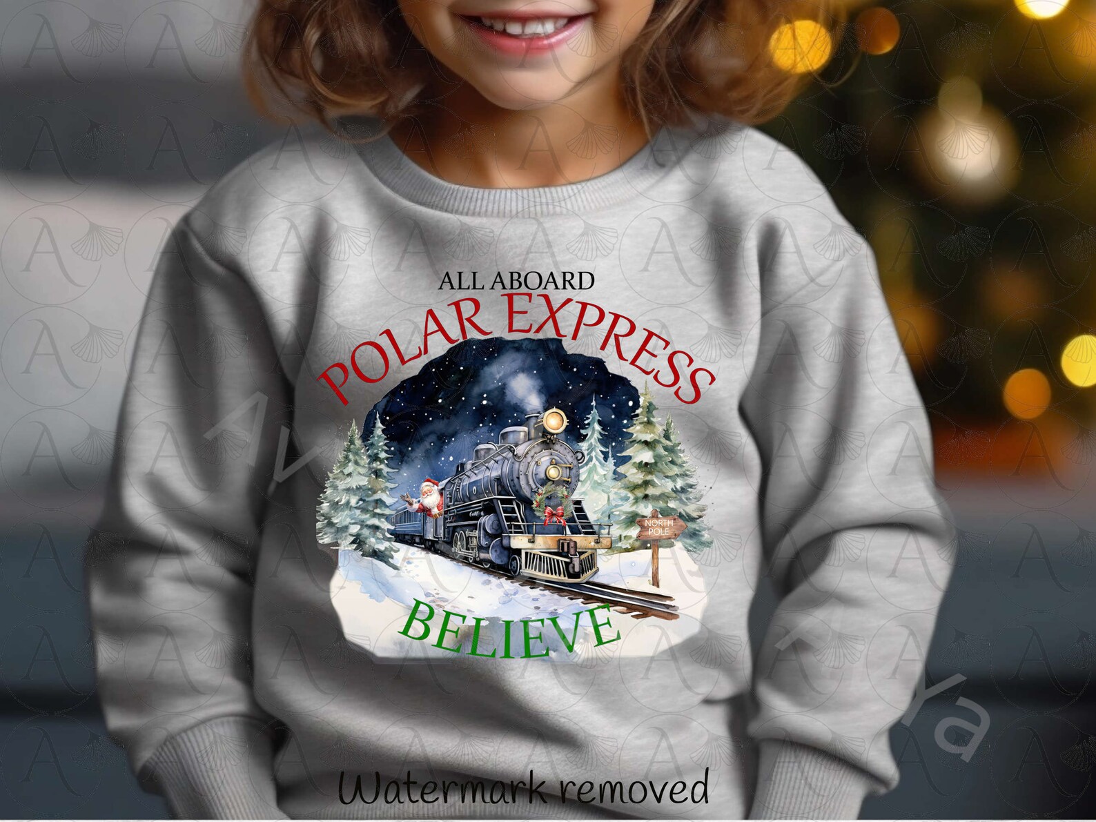 Polar Express Train PNG - Santa Christmas TRAIN, North Pole Express ...