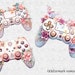Girl Gaming Clipart PNG Game Controller Png Gamer Png Gamer - Etsy