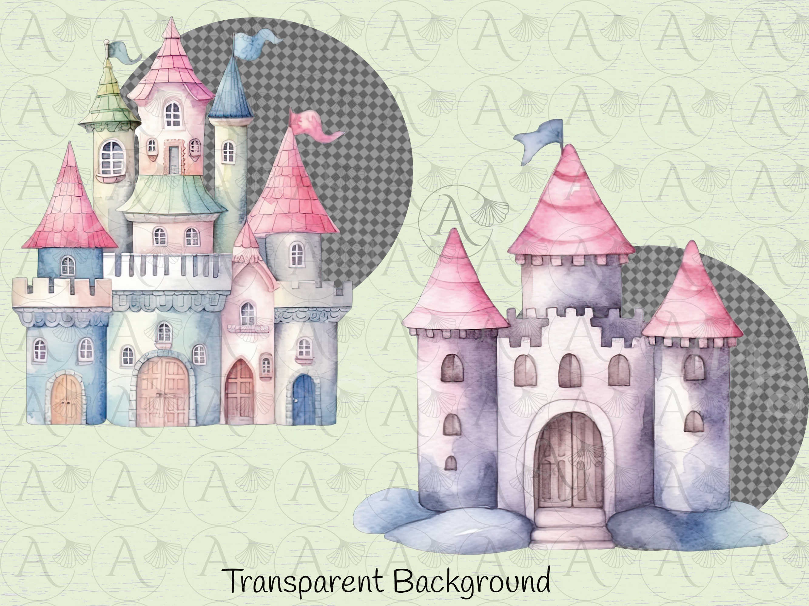 Princess Birthday Clipart Magical Watercolor rainbow - Etsy UK