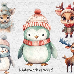 Christmas Clipart Bundle- Christmas PNG, Santa, Christmas Tree, Elf ...