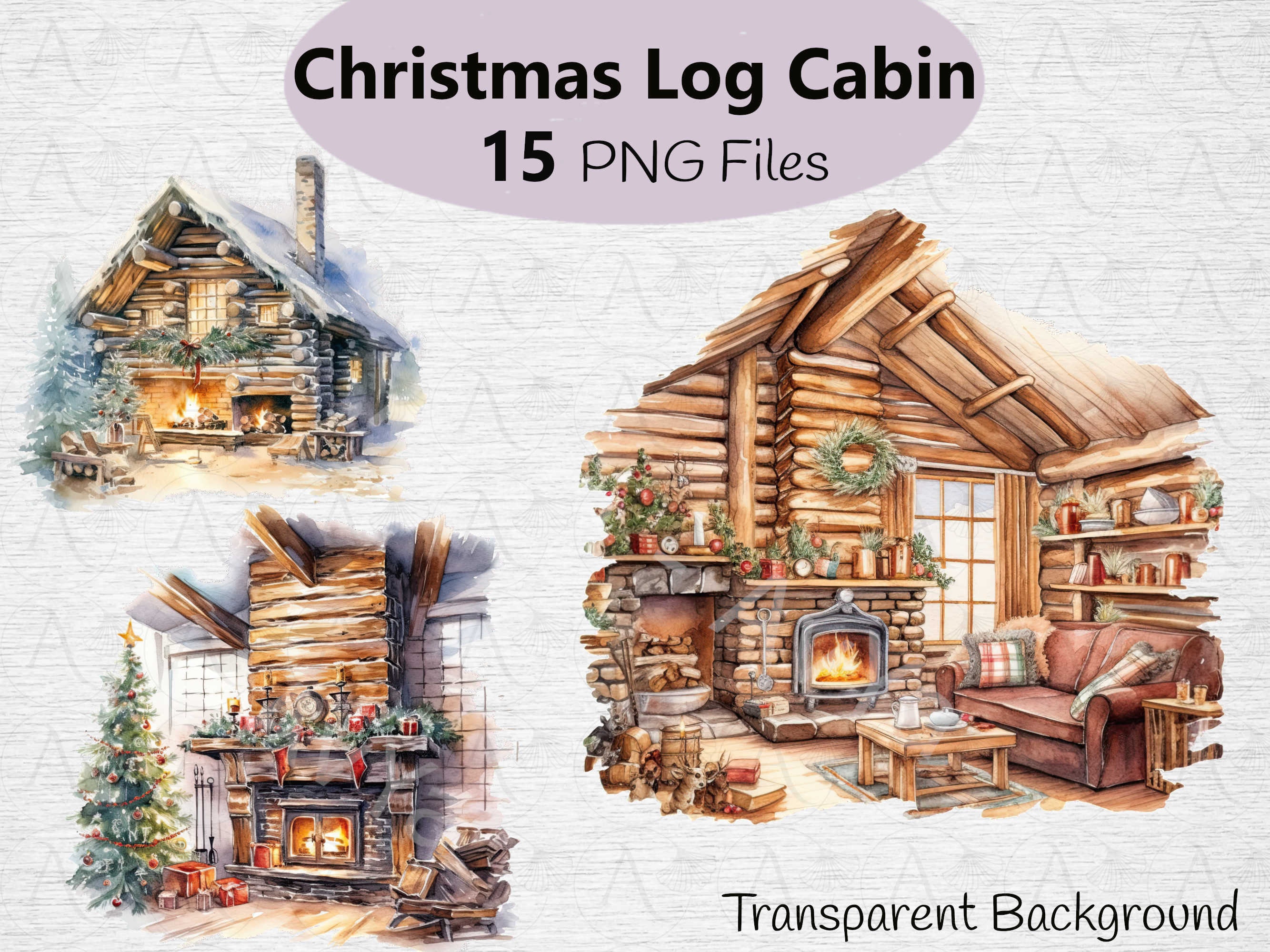 Log Shelter Clip Art