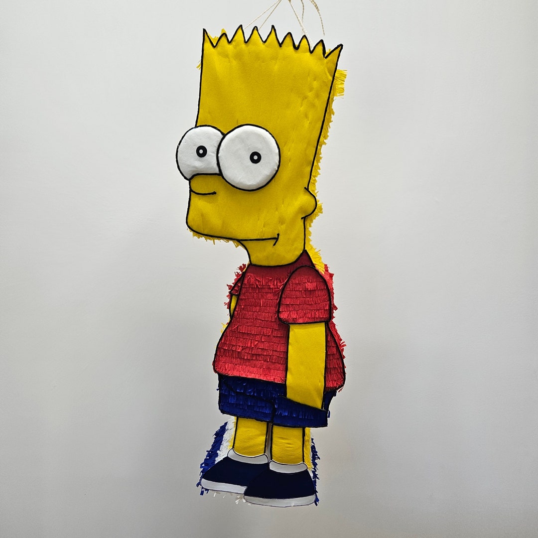 Piñata Set Bart Simpson - Etsy