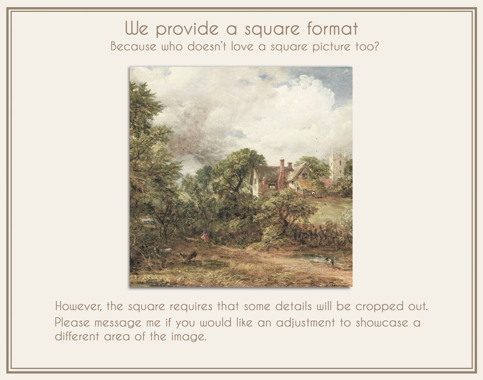 Vintage English Country Cottage Wall Art/ Antique Farmhouse Landscape ...