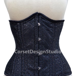 Double Steel Boned Underbust Waist Trainer Corset Shaper Hourglass ...