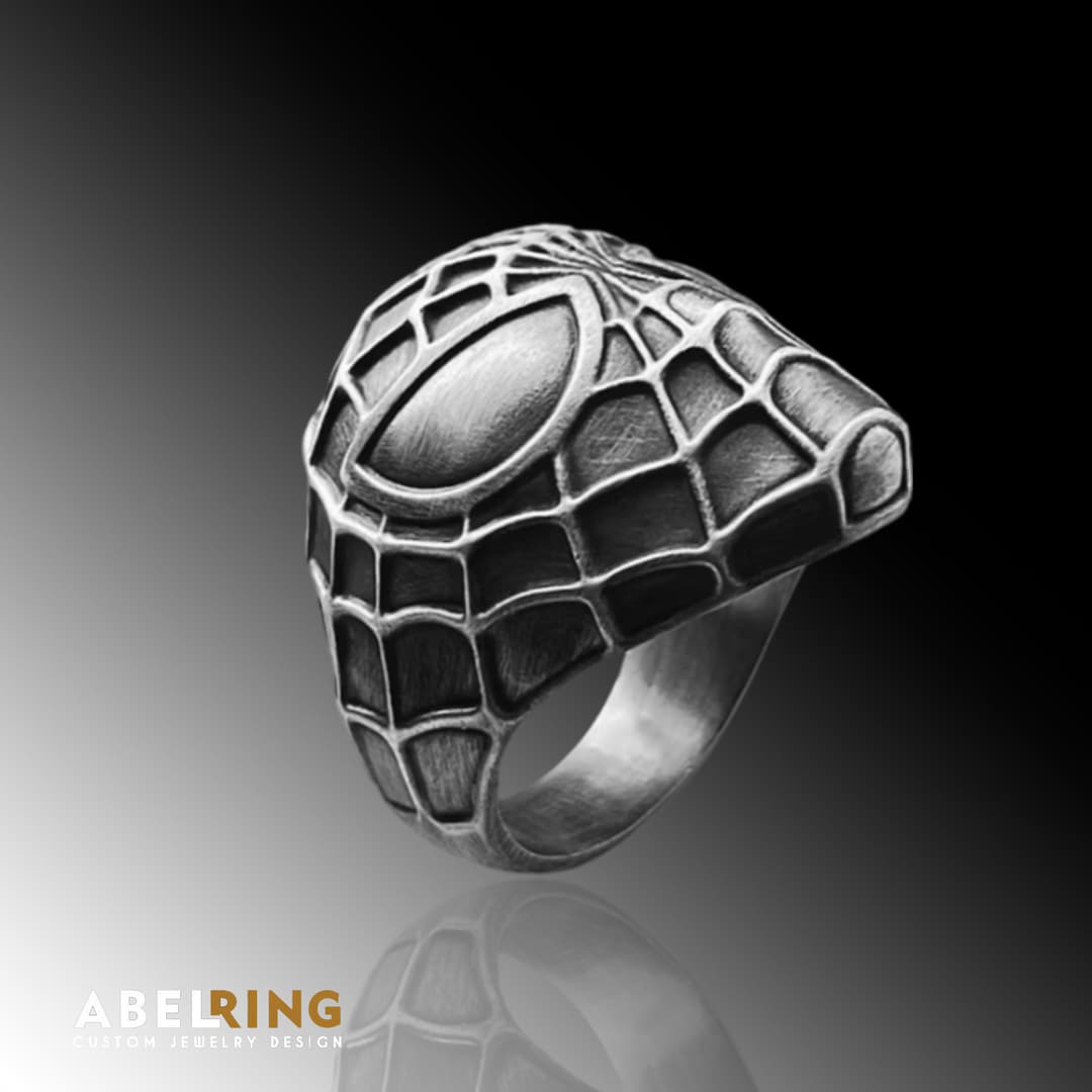 925 Sterling Silver Exquisite Spider Web Ring Gift for Best Friend ...