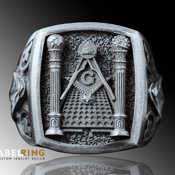 Unique Masonic Rings - Etsy