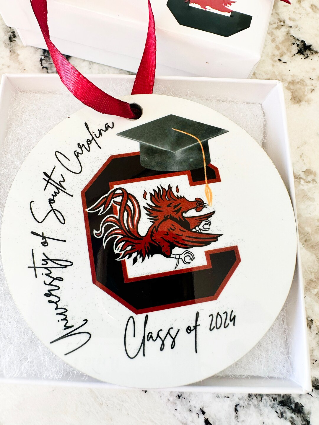 University of South Carolina Graduation Handmade Ornament Decor Hang ...