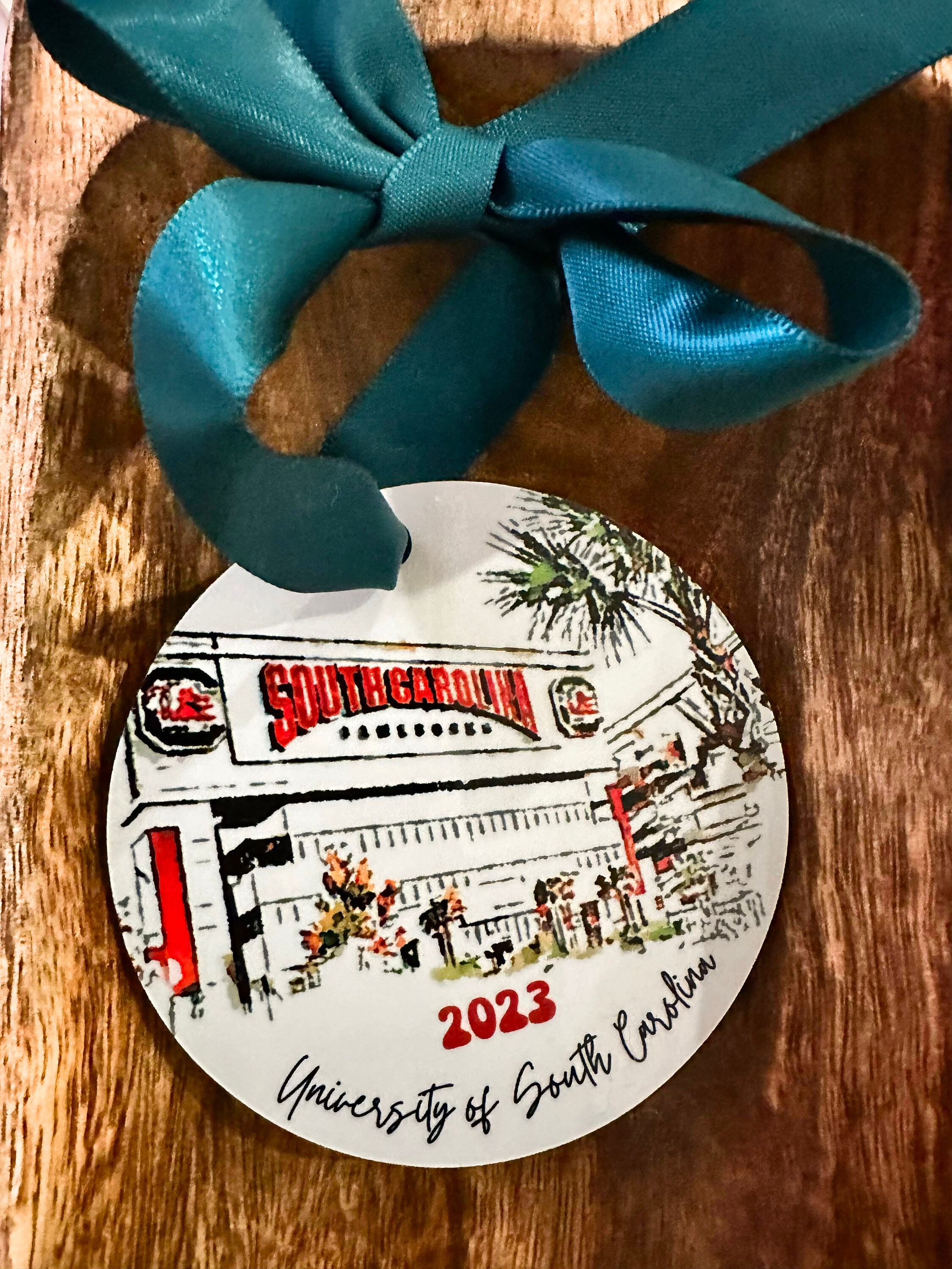 Gamecocks Handmade Ornament Decor Hang Tag Collegiate University of ...