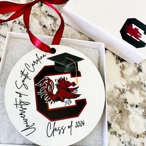 University of South Carolina Graduation Handmade Ornament Decor Hang ...