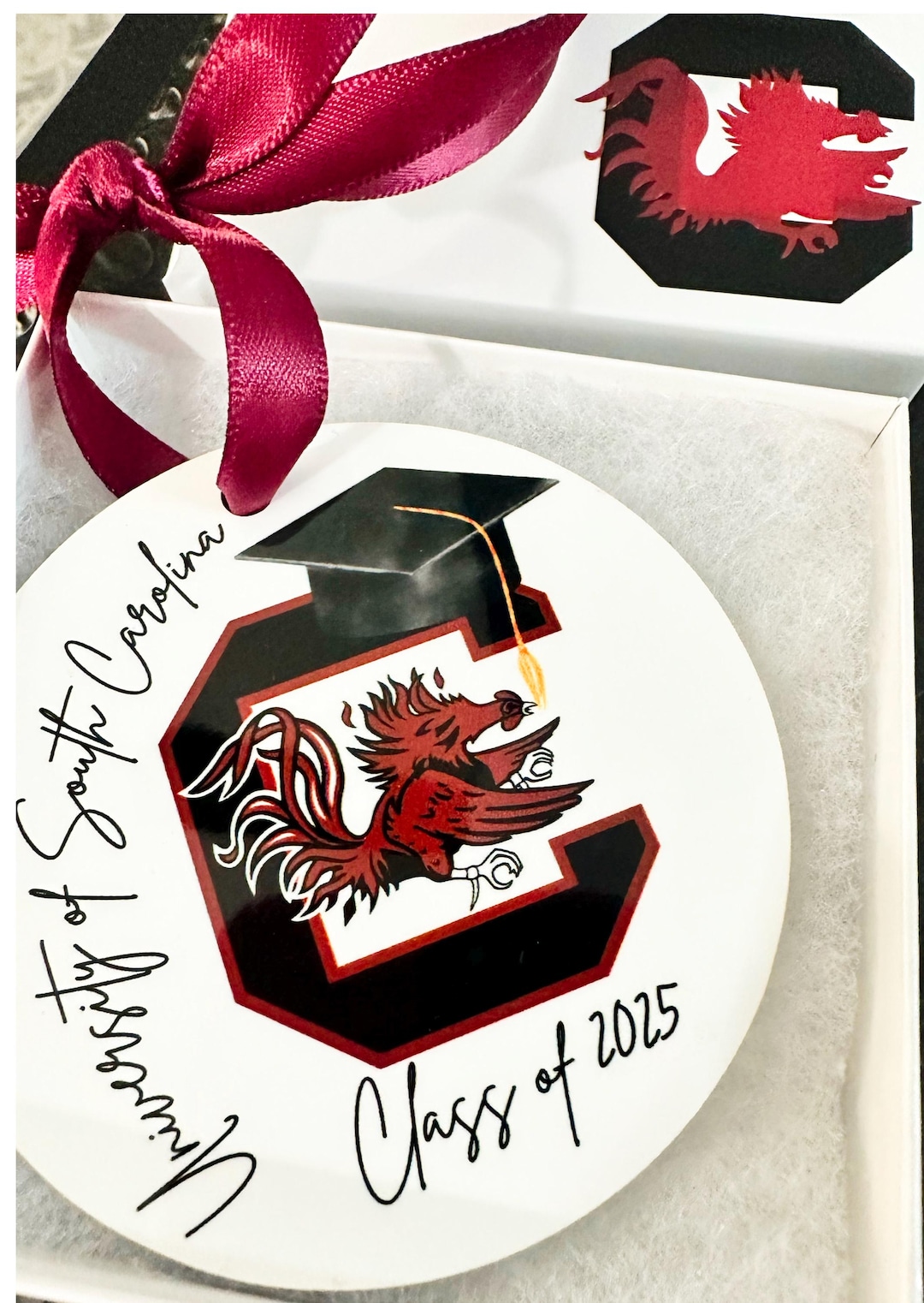 University of South Carolina Graduation Handmade Ornament Decor Hang ...