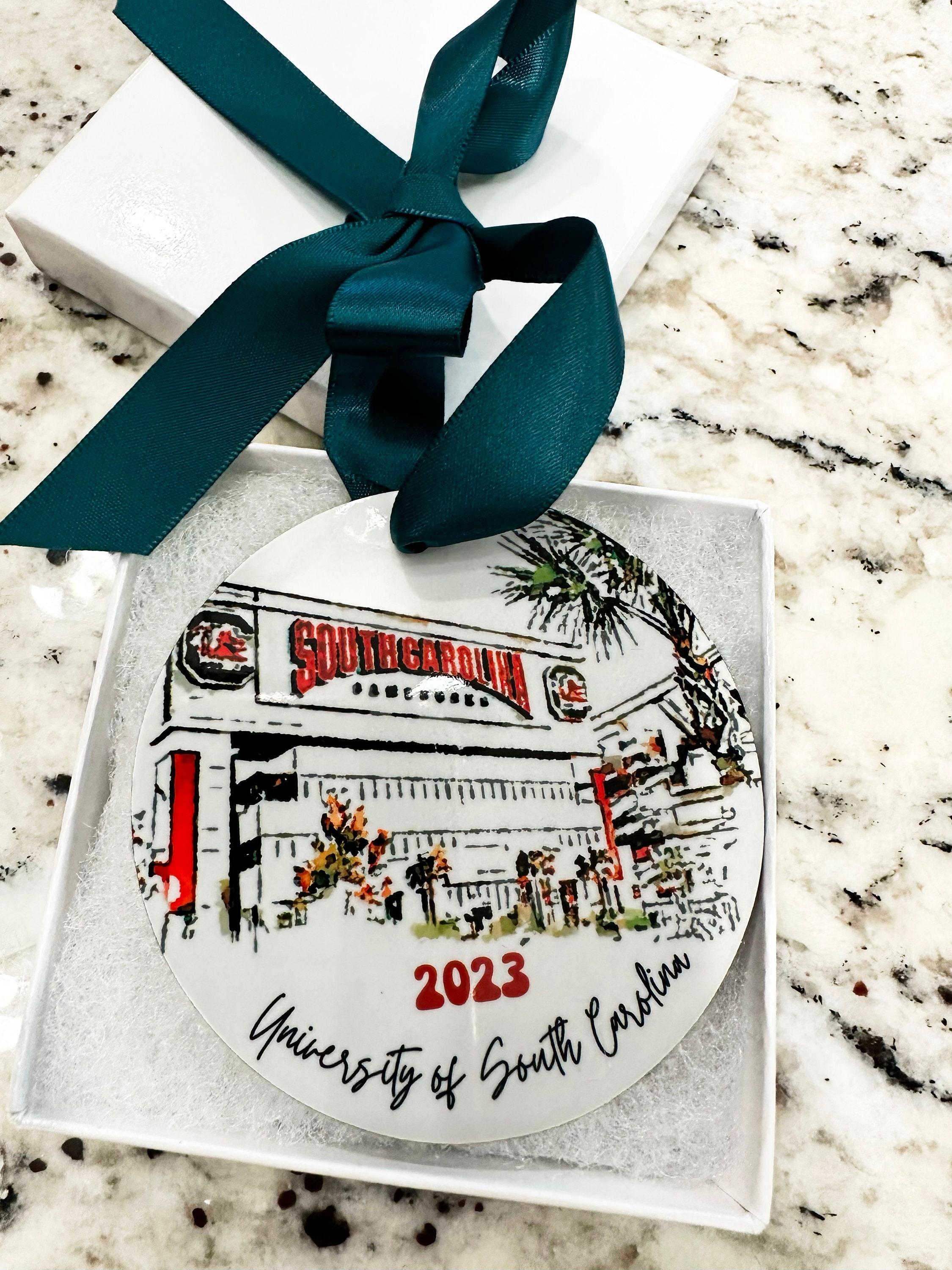 Gamecocks Handmade Ornament Decor Hang Tag Collegiate University of ...