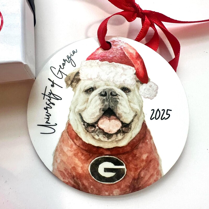 Uga Christmas Ornament - Etsy