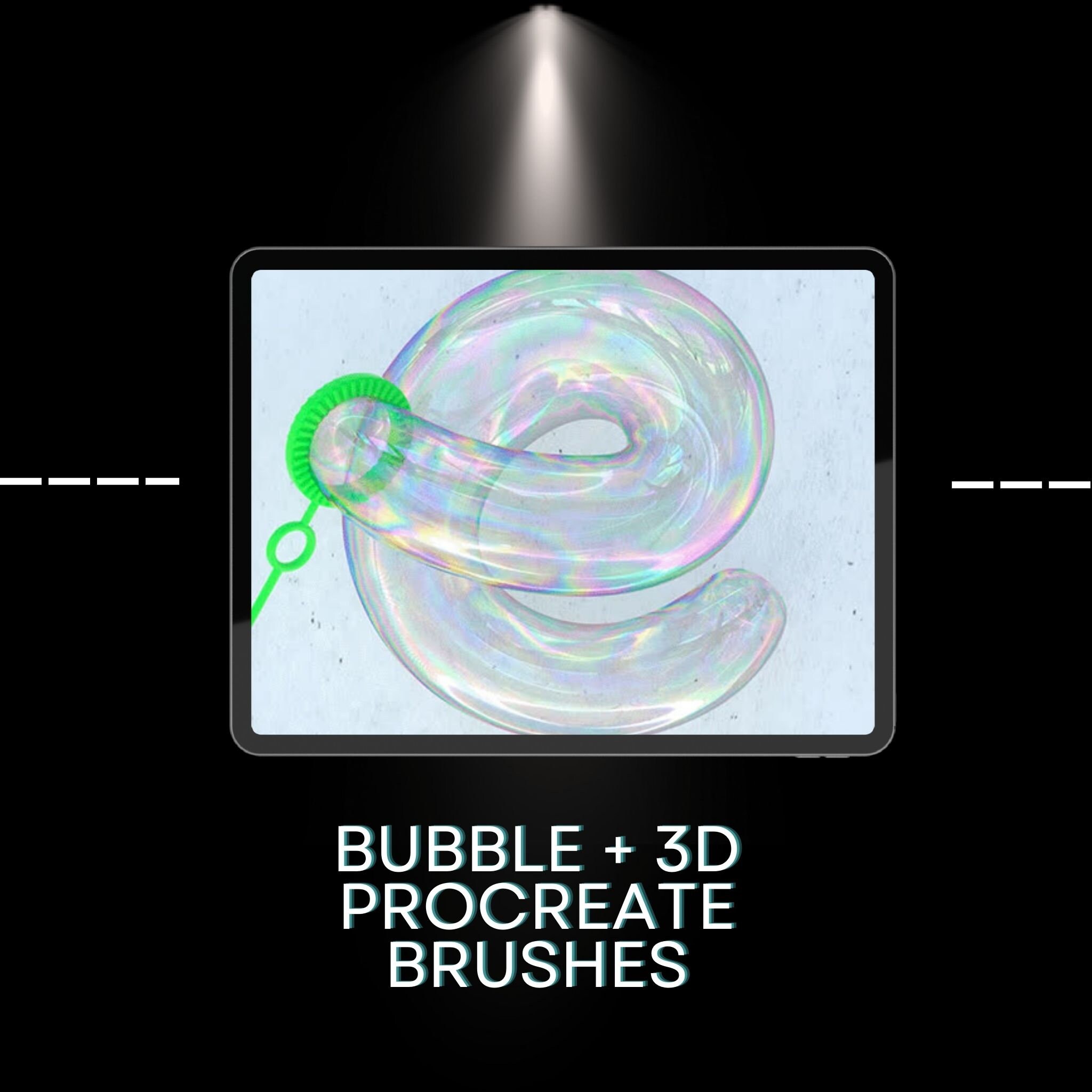 Bubble Brushes for Procreate • Realistic Glossy Procreate Brushes • 3D ...